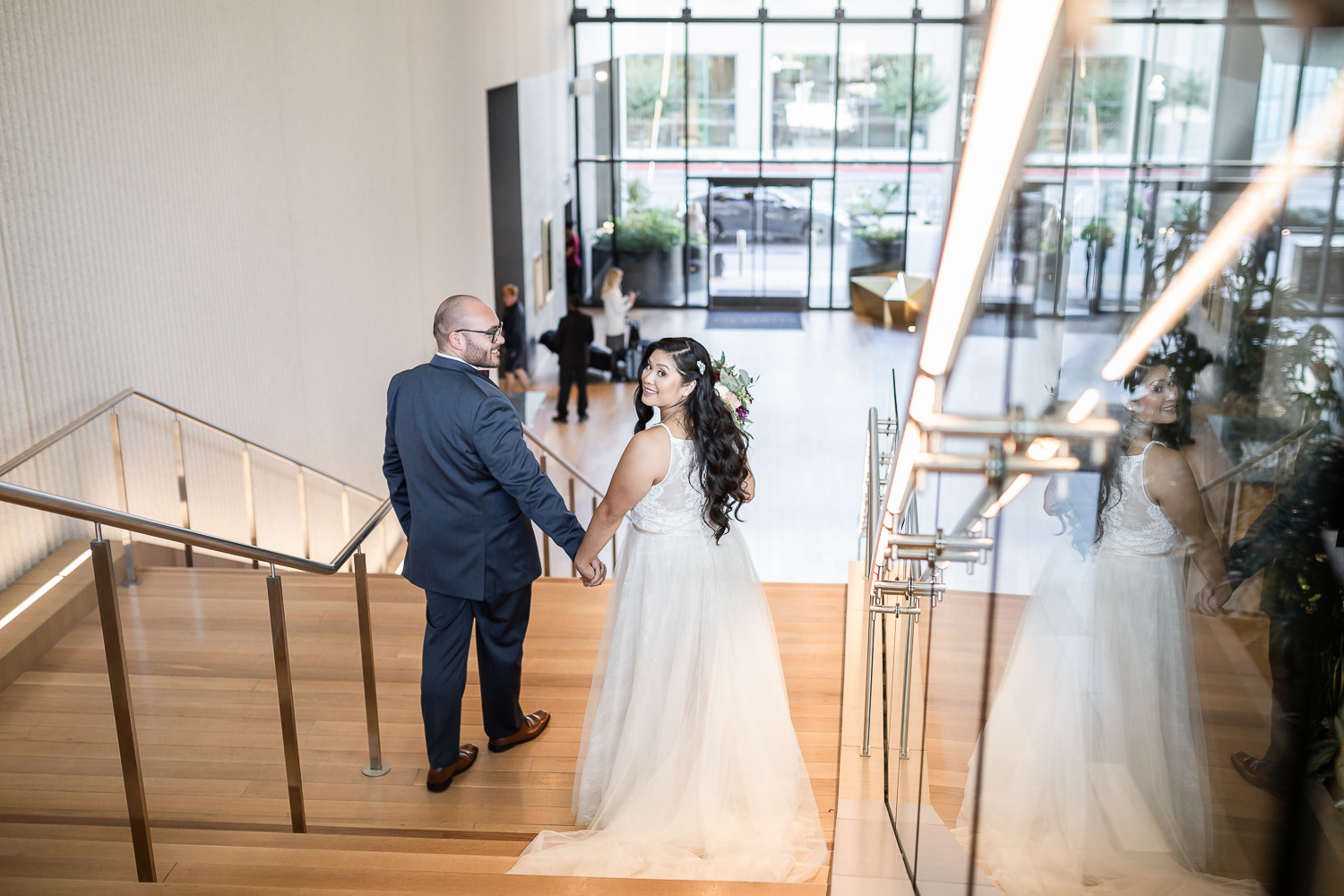 Tsakopoulos Library Galleria Wedding - Yang Lu Photography